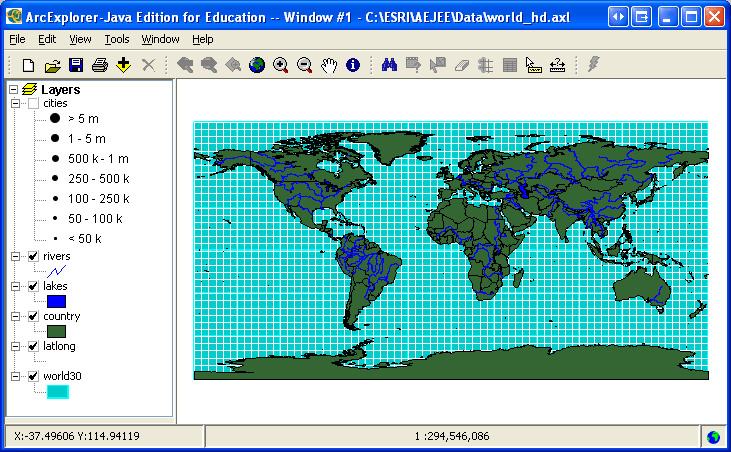 How to make the ArcExplorer report