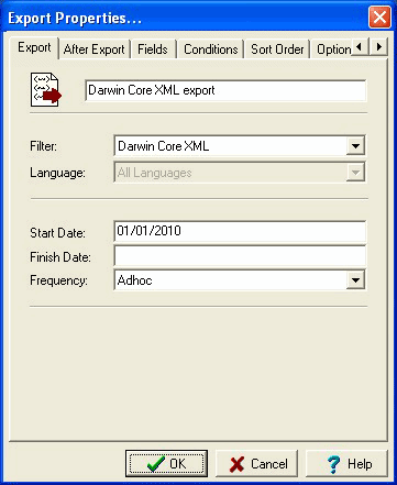 Scheduled Exports examples