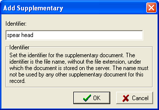 How to add supplementary media
