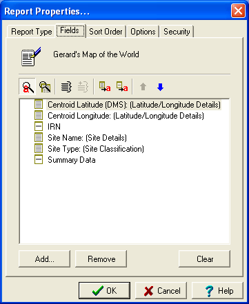 How to make the ArcExplorer report