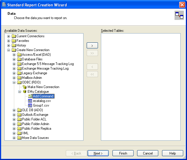 How to edit a report in the Crystal Reports Designer