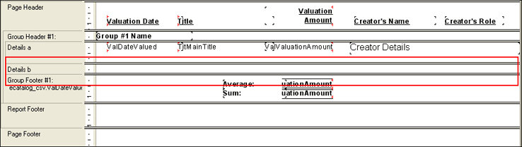 How to edit a report in the Crystal Reports Designer