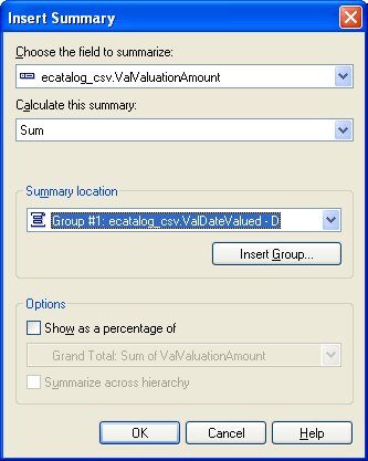 How to edit a report in the Crystal Reports Designer