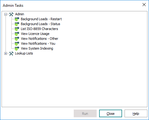 Admin module